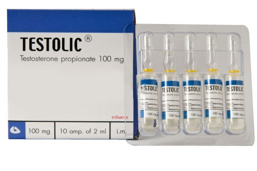 Testolic Testosterone Propionate 100mg 2ml By Body Research x 5 amps ...